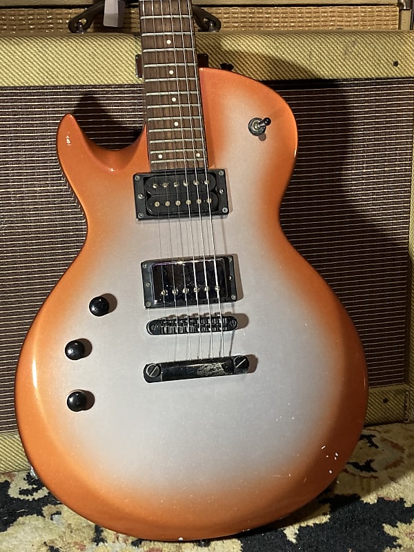 ESP LTD EC-200? Lefty - Refinish Sparkle Orange Burst | Reverb