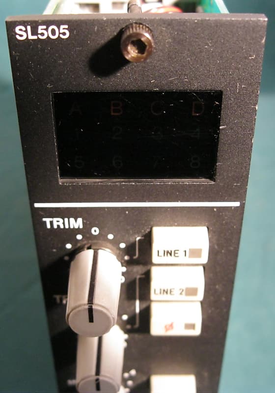 Solid State Logic SSL 5000 SL505 Line Input w/ Sweep-able Hi | Reverb