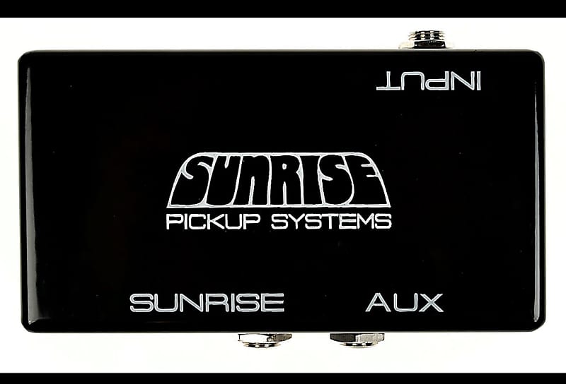 Sunrise SB1 Preamp Buffer Box (Mono) N/A - Black | Reverb