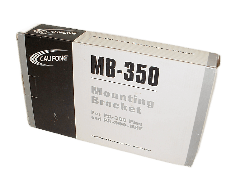 Califone MB-350 Mounting Bracket for PA-300 Plus and PA-300+ | Reverb