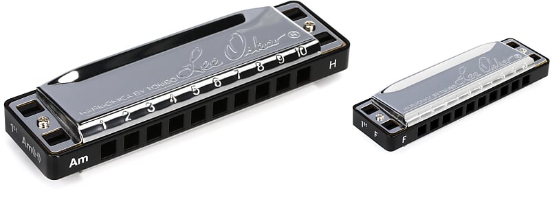 Lee Oskar Harmonic Minor Harmonica - Key of A minor Bundle | Reverb