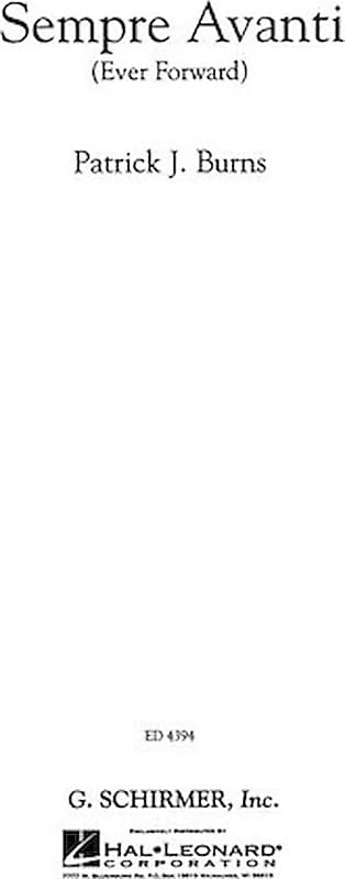 Sempre Avanti - Full Score | Reverb