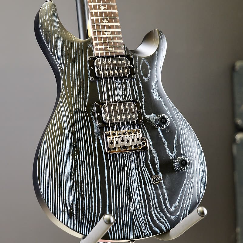 PRS SE Swamp Ash CE 24 Sandblasted Blue Limited Edition | Reverb