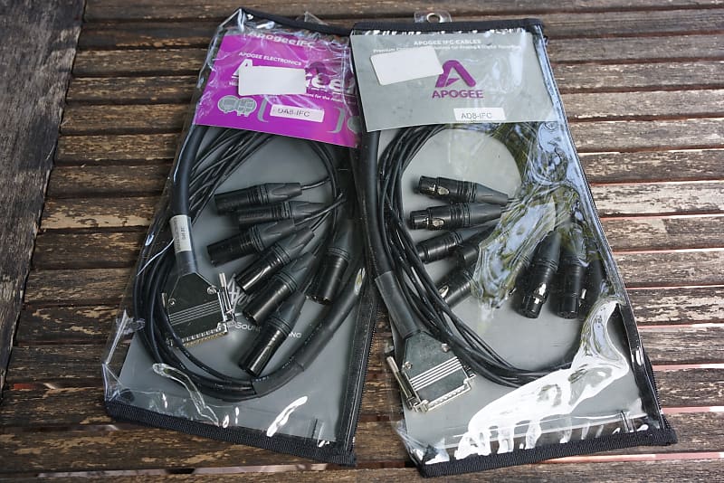 Apogee DB25 to XLR D-Sub Snake Cable Female AD8-IFC, Male | Reverb