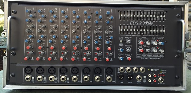 Carvin RX800 Powered Mixer | Reverb