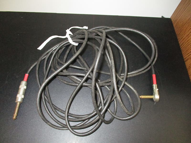 Ernie Ball Vintage 18FT Guitar Cable /Switchcraft Plugs Circa | Reverb