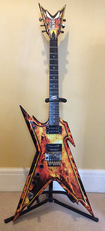 Dean Razorback Explosion - left handed guitar | Reverb UK