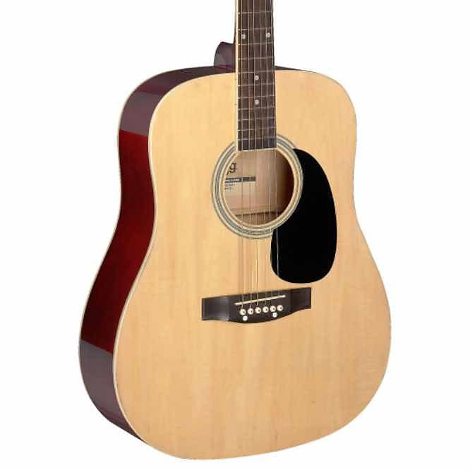 Stagg 1/2-Size Dreadnought Acoustic Guitar - Natural | Reverb
