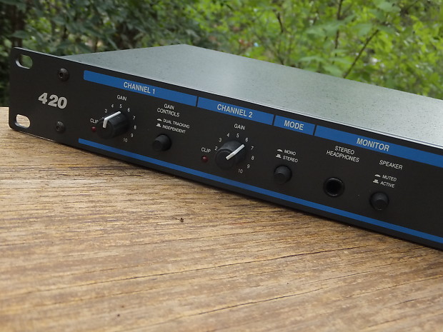 Symetrix 420 stereo power amp | Reverb