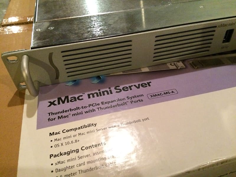 Sonnet xMac mini Server PCIe Rack | Reverb
