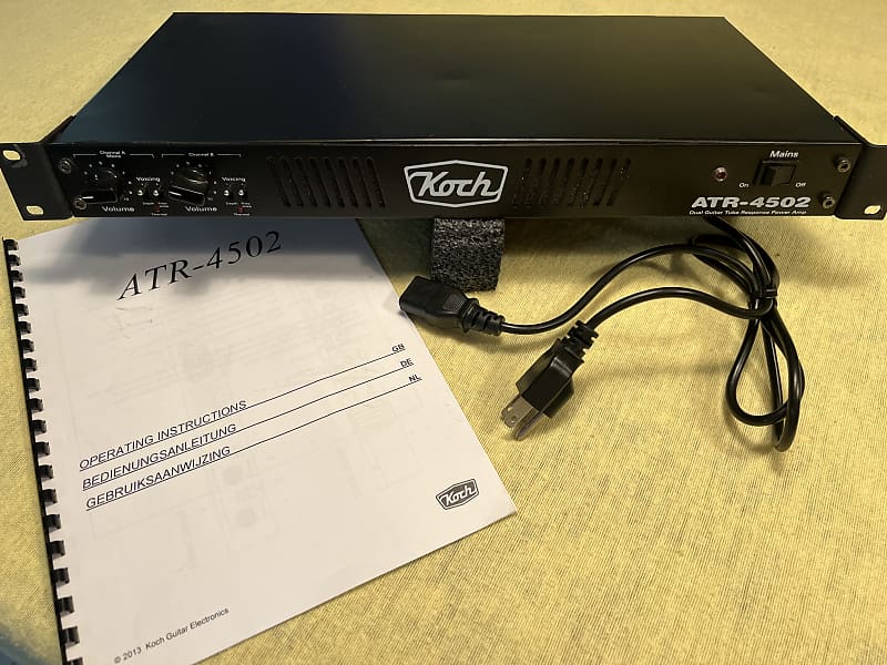 Koch ATR-4502 Guitar Amplifier Black | Reverb