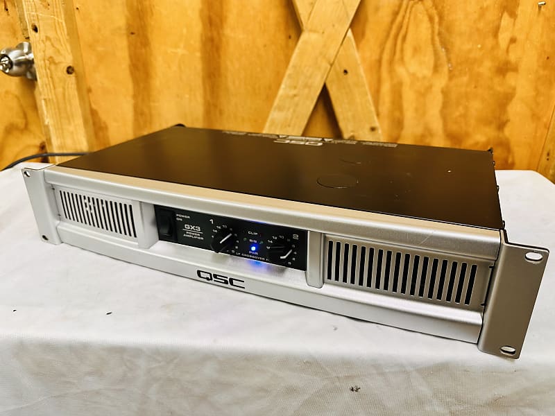 QSC GX3 Stereo Power Amplifier - Tested & Working | Reverb