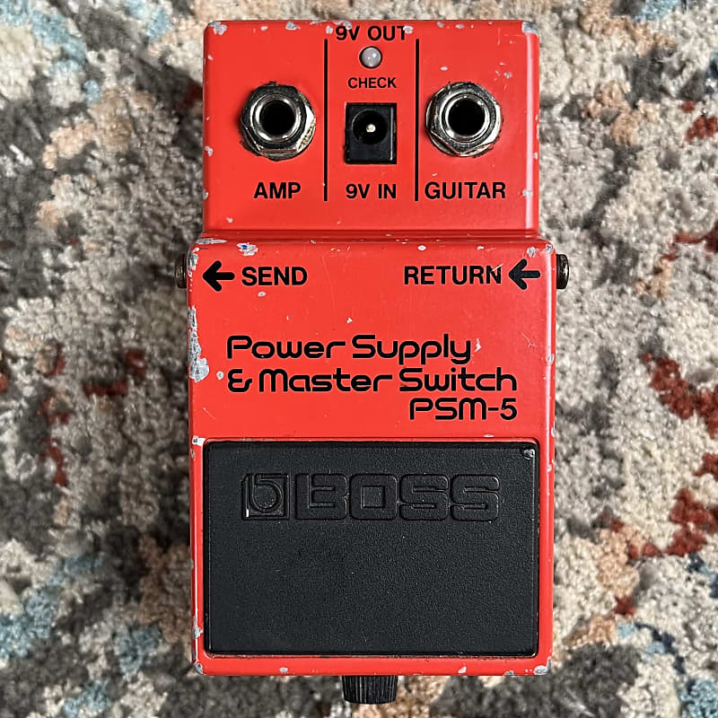Boss PSM5 Power Supply & Master Switch MIJ Made In Japan | Reverb