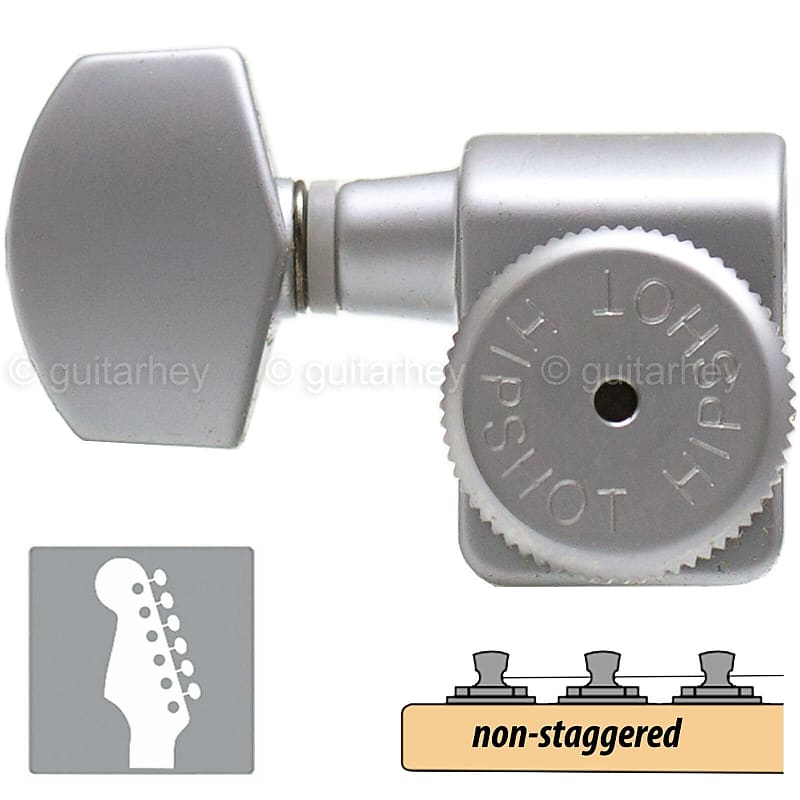 Hipshot Non-Staggered Tuners Fender Directrofit Locking HEX-S | Reverb