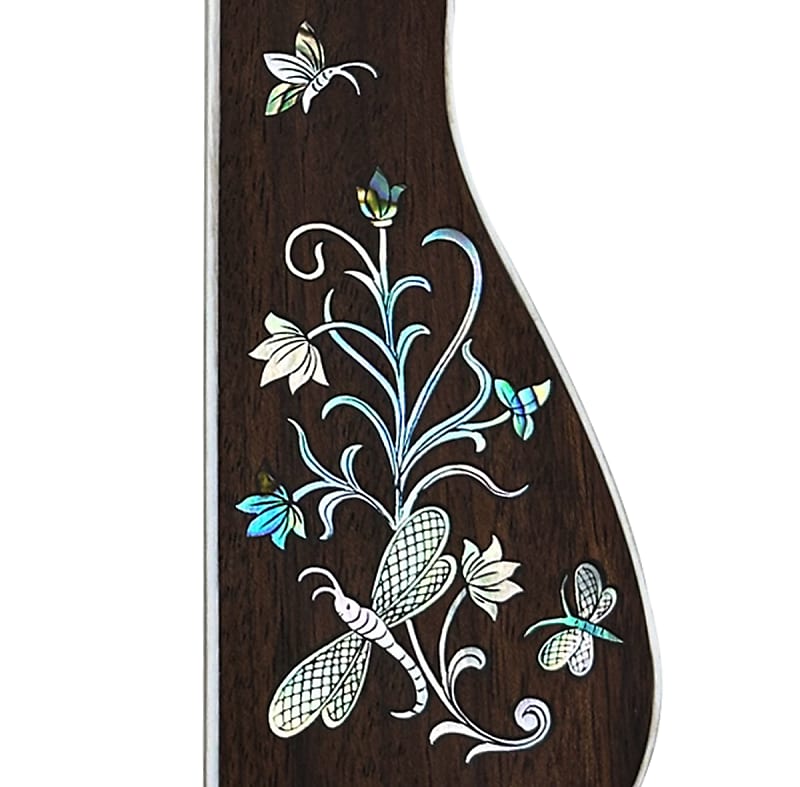 Bruce Wei, F Style Mandolin Part-Rosewood Pickguard w/MOP Art | Reverb