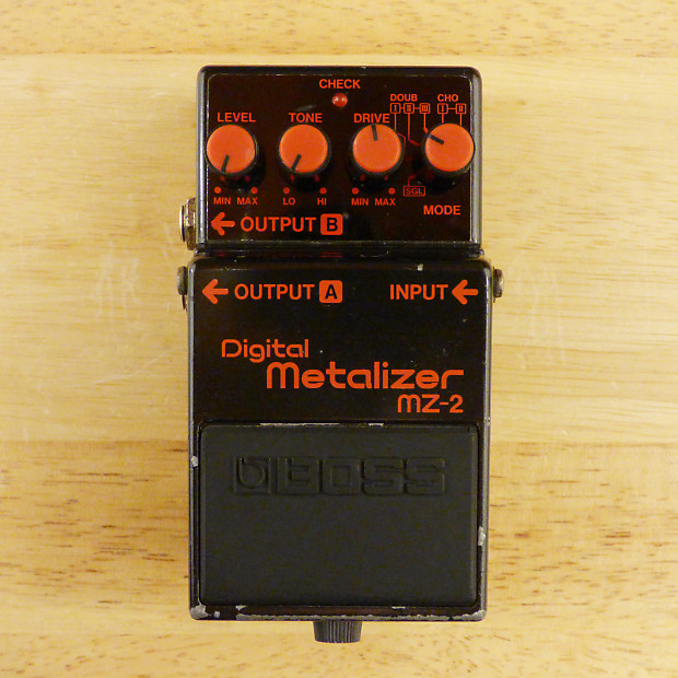 Boss MZ-2 Digital Metalizer - Distortion Pedal W/ Chorus + | Reverb