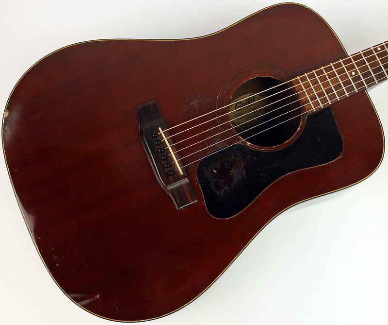 Vintage 1975 Guild D25M Acoustic Guitar w/hsc, GD #ISS5188 | Reverb