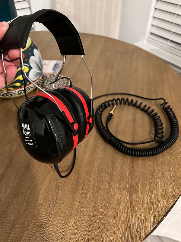 GK Music Ultraphones 2020s - Black and Red | Reverb