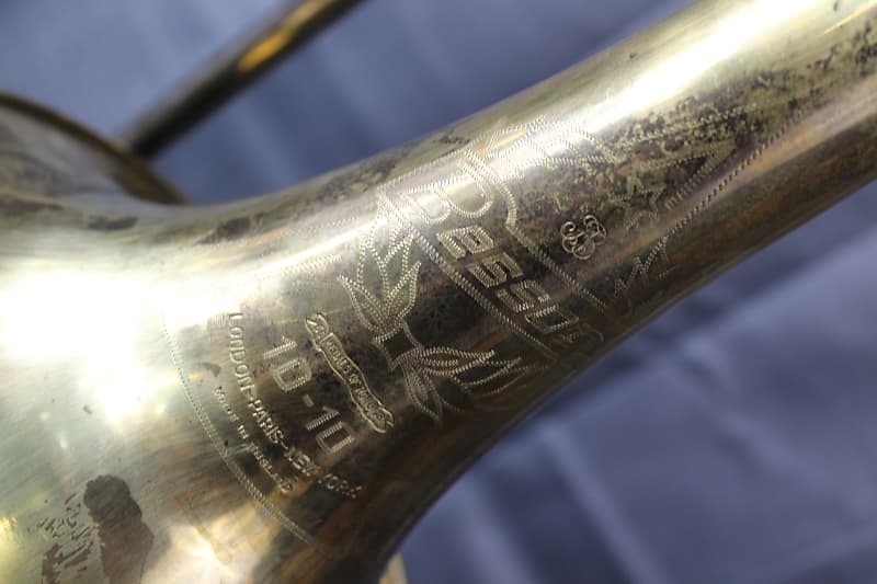 Besson 10-10 1968 Trombone W/Case SONIC CLEANED | Reverb