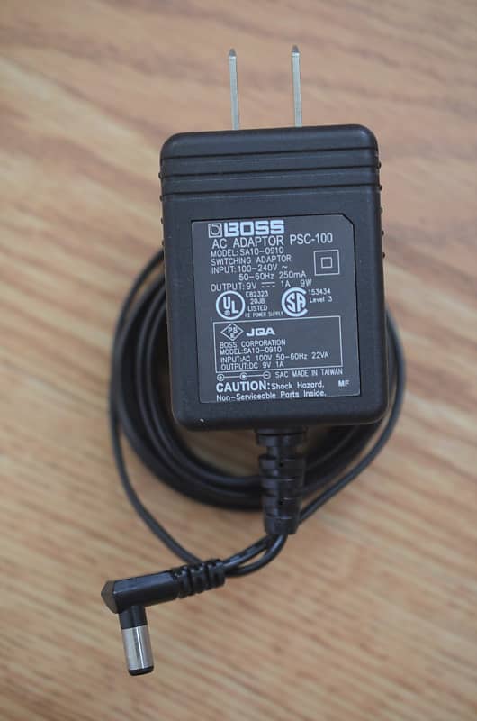 Boss PSC-100 AC Power Adapter 9V 1A 9W Black | Reverb