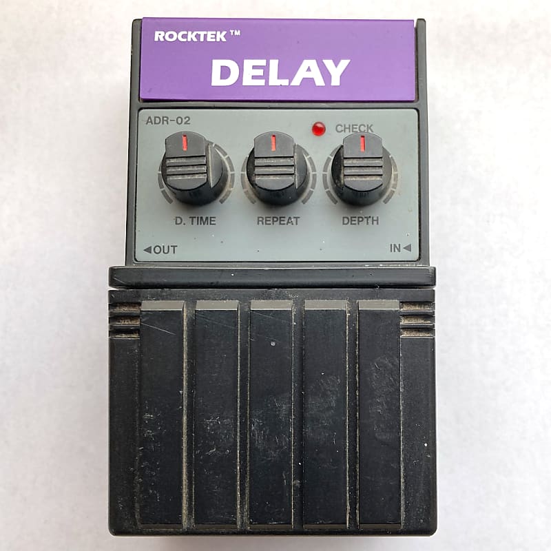 Rocktek Analog Delay, BBD, MN3208, ADR-02, Arion, 80s-90s | Reverb