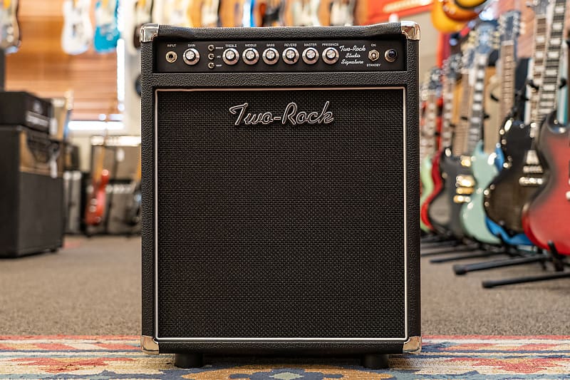 Two-Rock Studio Signature 35-Watt Combo - Black Bronco/Black | Reverb
