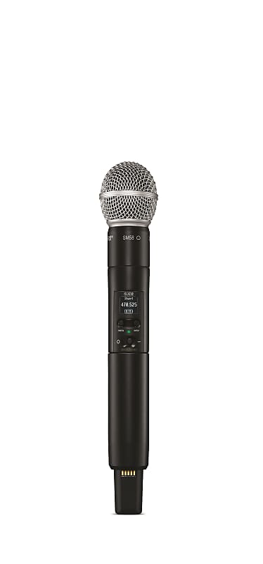 Shure SLXD2/SM58 Handheld Transmitter with SM58 Capsule - G58 | Reverb
