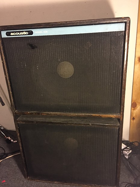 Vintage Acoustic 406 2x15 Bass Cab | Reverb