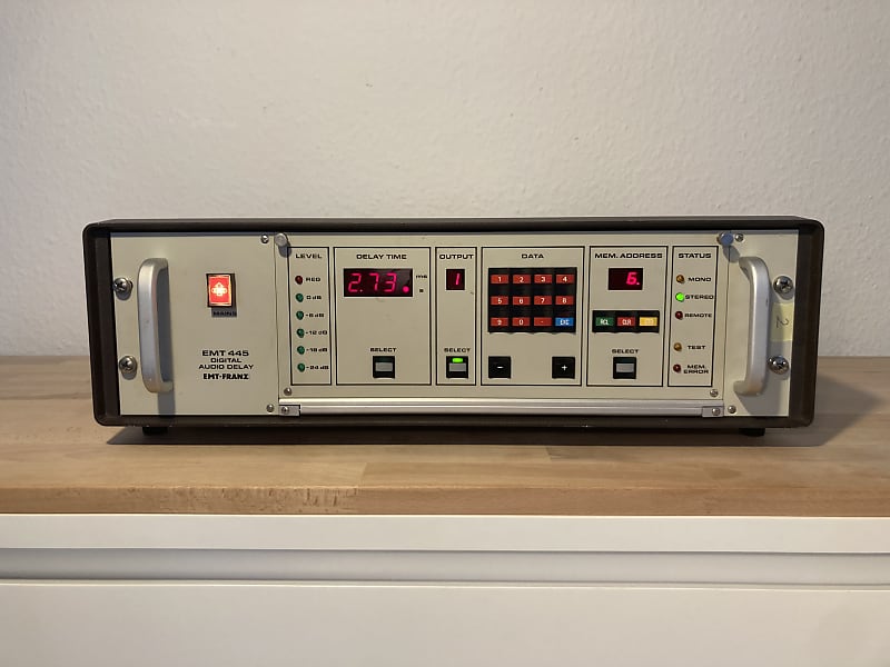Pro Serviced EMT 445 Digital Audio Delay EMT-Franz | Reverb