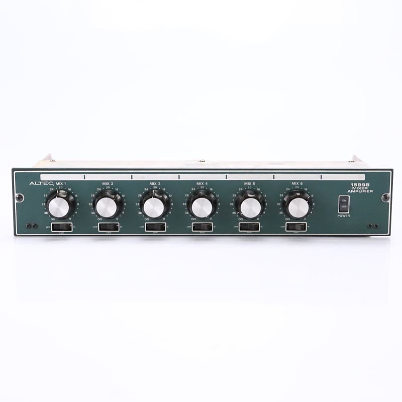 Altec 1599B Solid State Mic Microphone Mixer Amplifier Preamp | Reverb