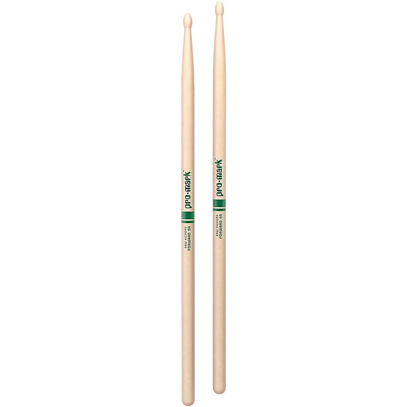 Promark Natural Hickory Drum Sticks Wood 5A | Reverb