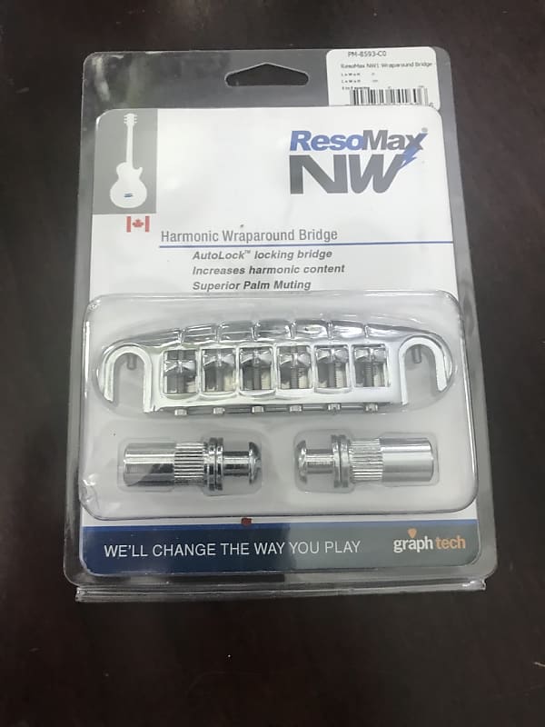 Graph Tech PM-8593-C0 ResoMax Harmonic Wraparound Bridge - | Reverb