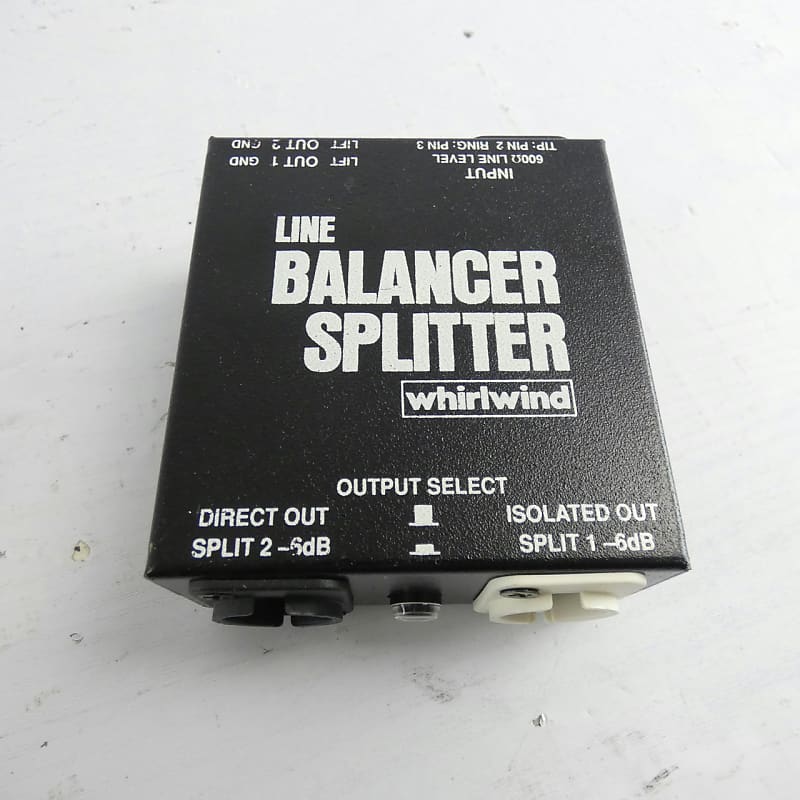 Whirlwind Line Balance Splitter | Reverb