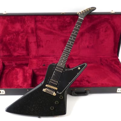 1981 Gibson E/2 Explorer Rare Factory Black Prism Finish! - | Reverb