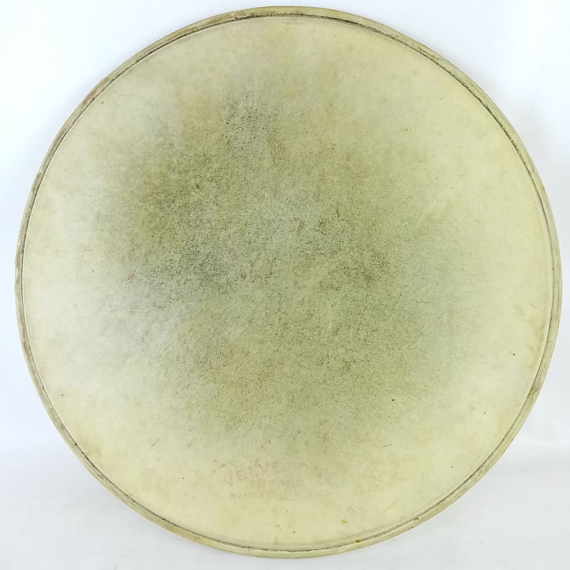 "Velvetone"Brand Made In Chicago 14"Calf Skin Drum Head | Reverb