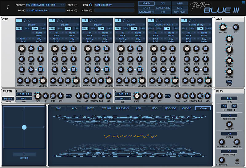 New Rob Papen BLUE III Synthesizer Mac/PC AAX VST AU | Reverb