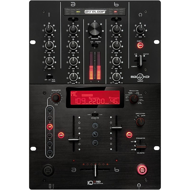 Reloop IQ2 2-Channel MIDI Mixer | Reverb