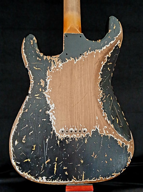 Voodoo Turkey Heavy relic masterbuilt stratocaster srv strat | Reverb