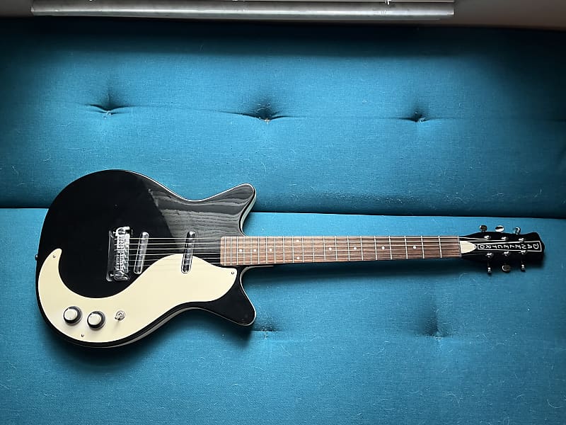 Danelectro 59M NOS Double Cutaway 2010s - Black | Reverb