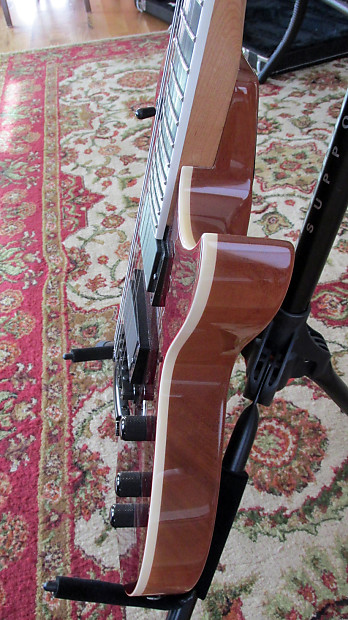 ESP Eclipse USA Custom 1999 Transparent Red Quilted Maple | Reverb