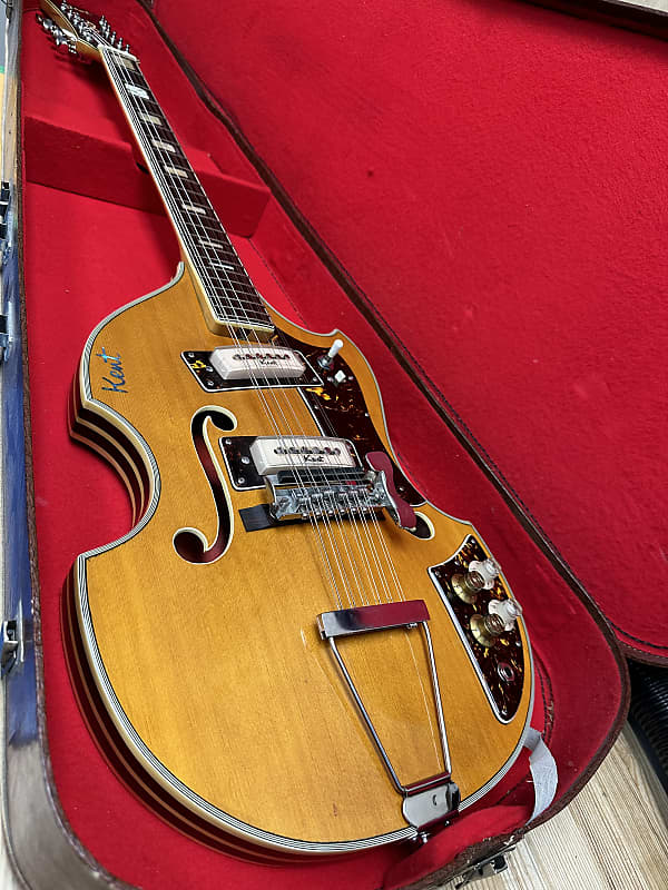 Kent 835 12 string. Mid 60’s - Natural | Reverb