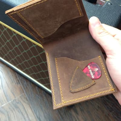 Axe Heaven SRV Signature Electric Guitar Wallet Handmade from | Reverb