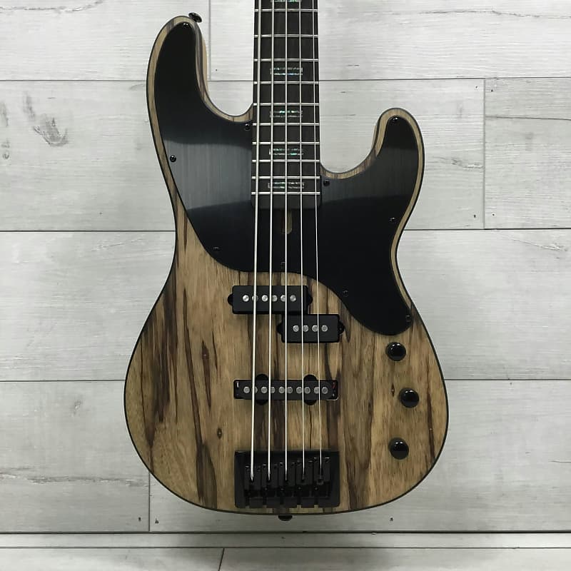 Schecter Model-T 5 5-String Exotic Electric Bass Guitar - | Reverb