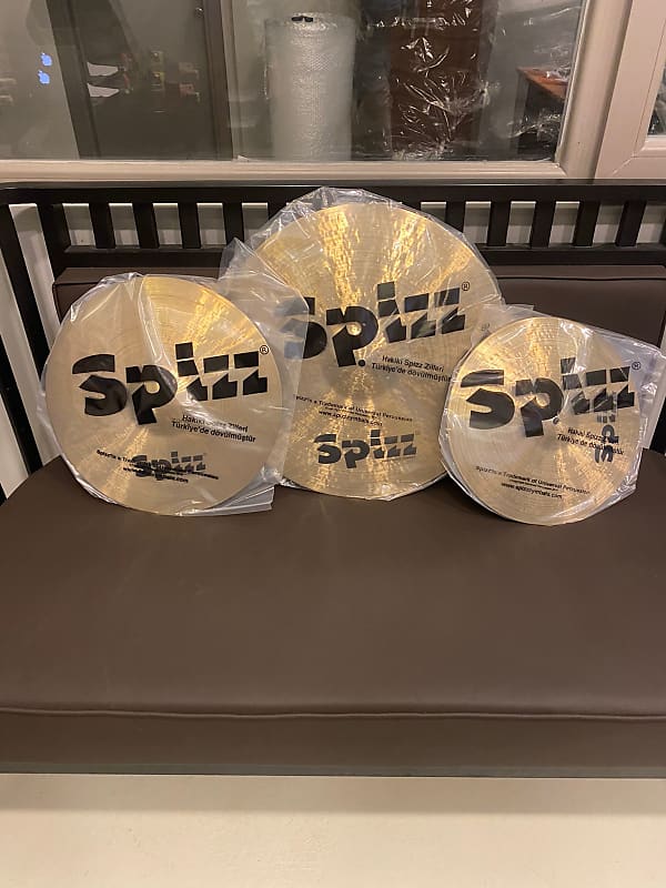 Spizz (Universal Percussion) Jazz Set 14" Hihat, 16" Crash, | Reverb