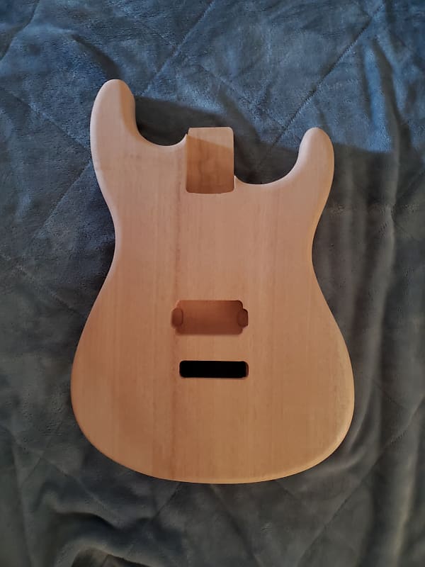 NEW Mahagony, 1 Piece Charvel/Kramer Style DIY | Reverb