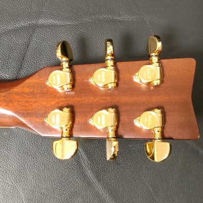 Adjustable Bridge! YAMAHA FG-401W (1977) - Top of the | Reverb Canada