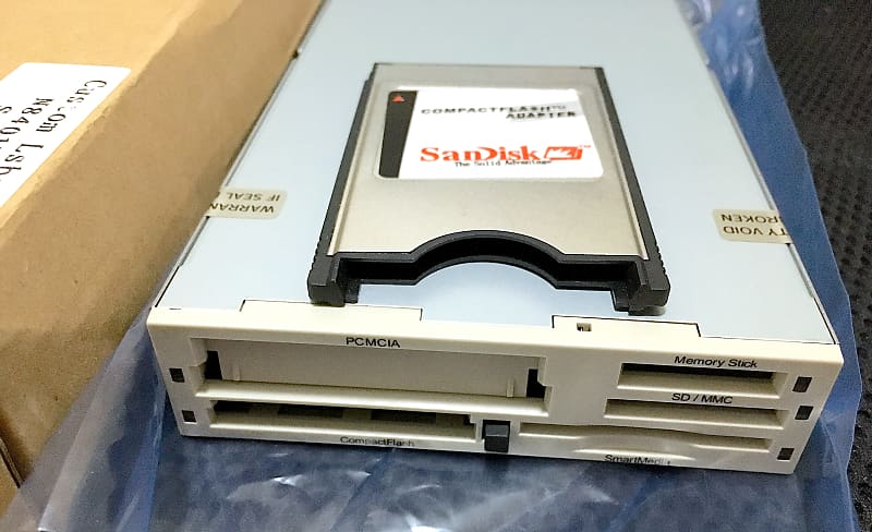 PCD-50B 5 Slot SCSI Card Reader FOR SAMPLERS With Compact | Reverb