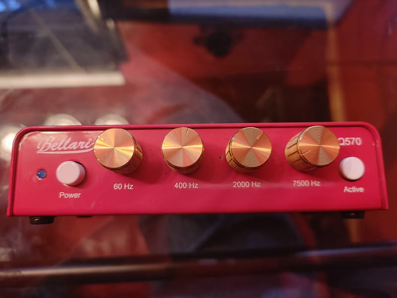 Bellari Audio EQ570 Audio Equalizer Purchased new 11/2021 - | Reverb