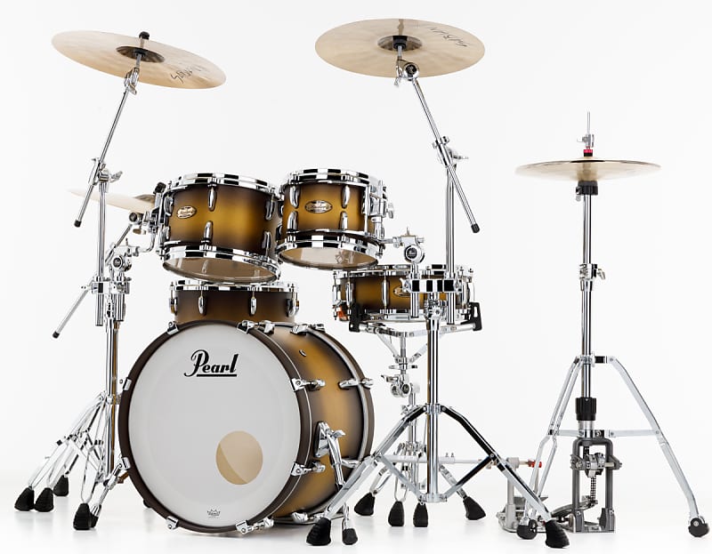 Pearl Masters Maple Pure MP4P904XP-L Olive Burst | Reverb