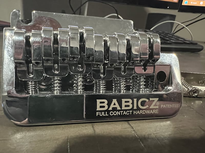 Babicz full contact strat bridge Stratocaster Chrome | Reverb UK